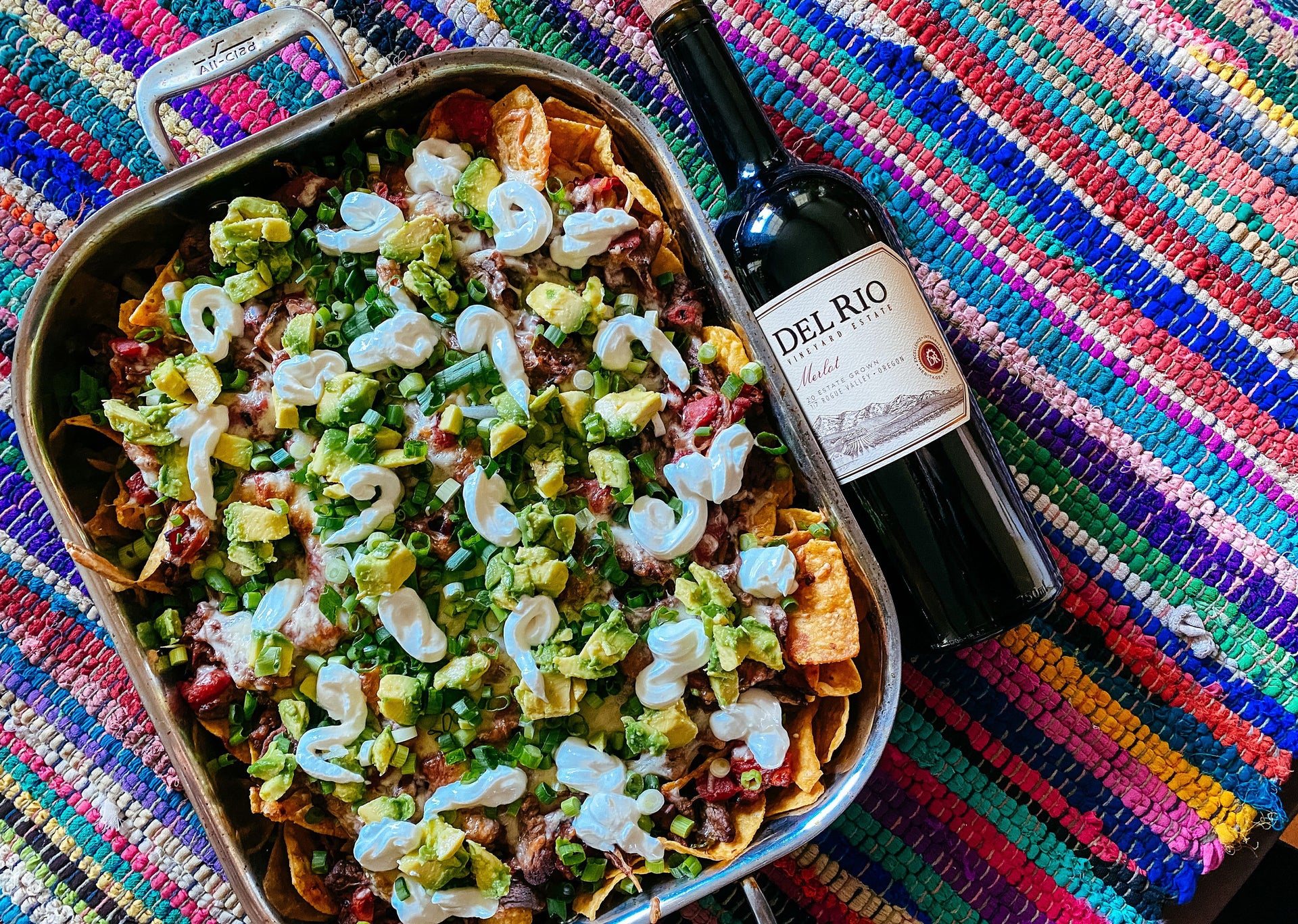 Jolee's Kitchen: Triple Meat Nachos – Del Rio Vineyards